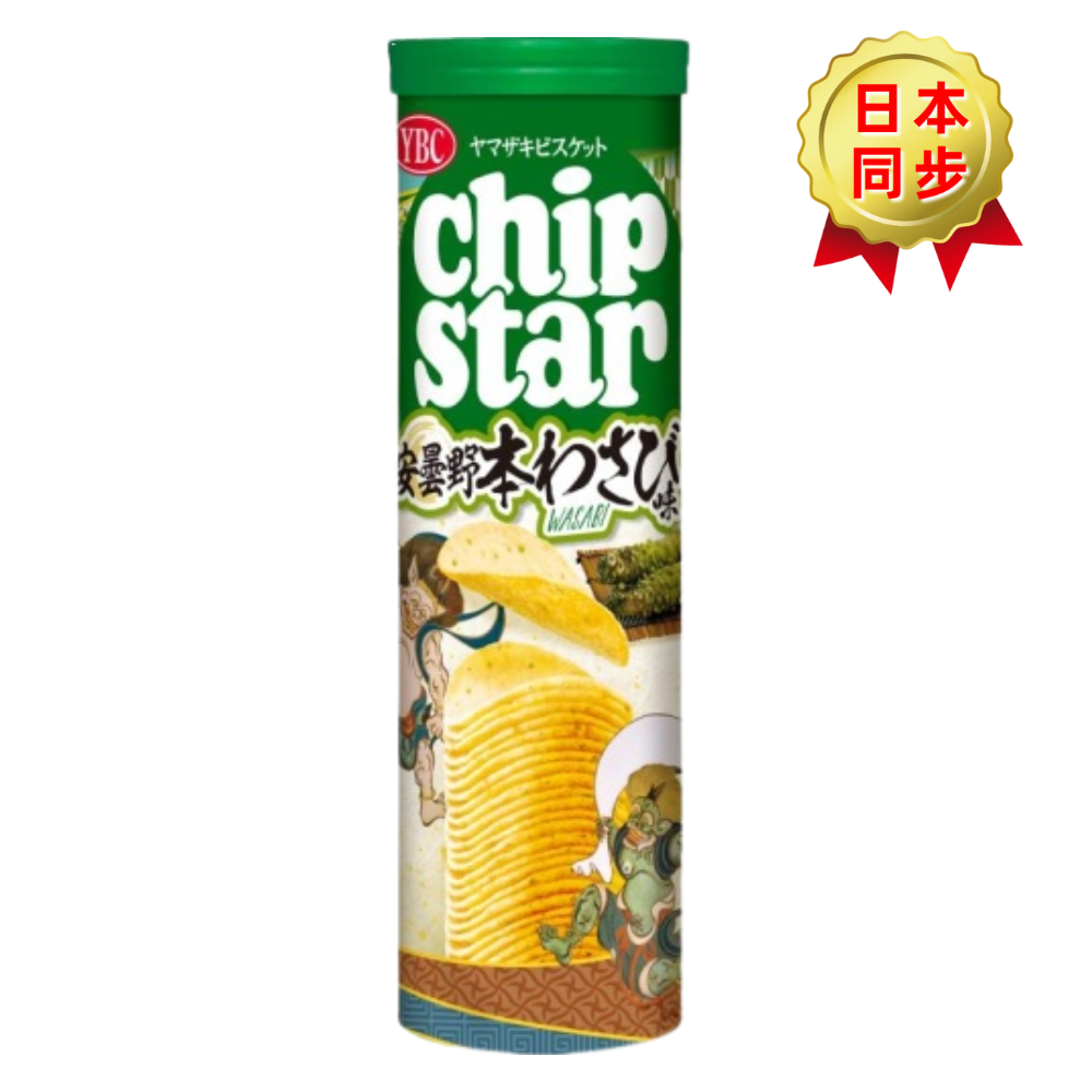 YBC Chip star洋芋片L 安曇野本芥末口味105g