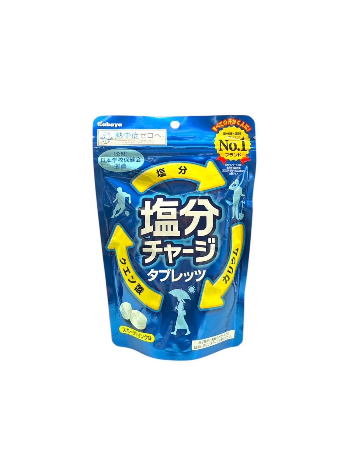 Kabaya 鹽分補充錠 81g