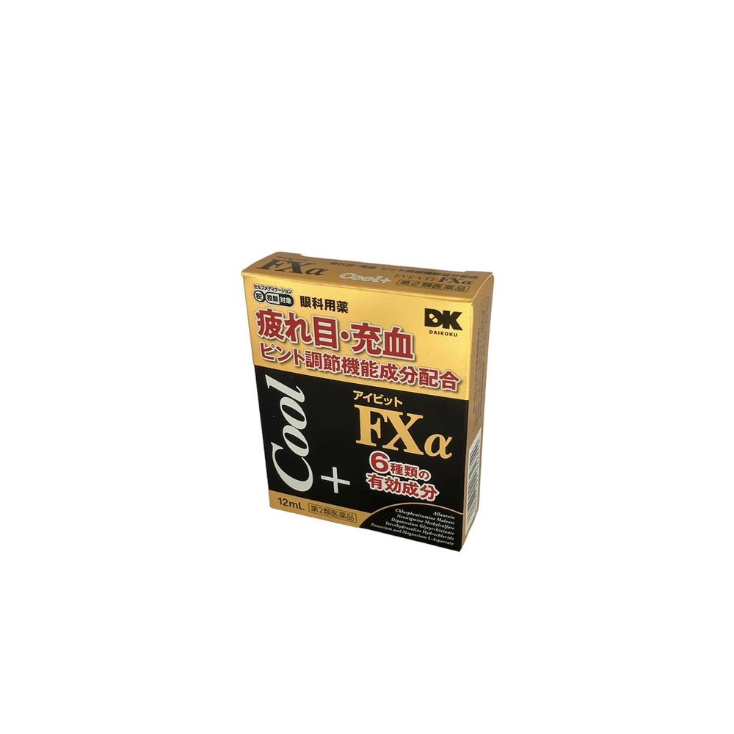 DK EYE-VIT FXα cool＋清涼眼藥水12ml 3個套裝