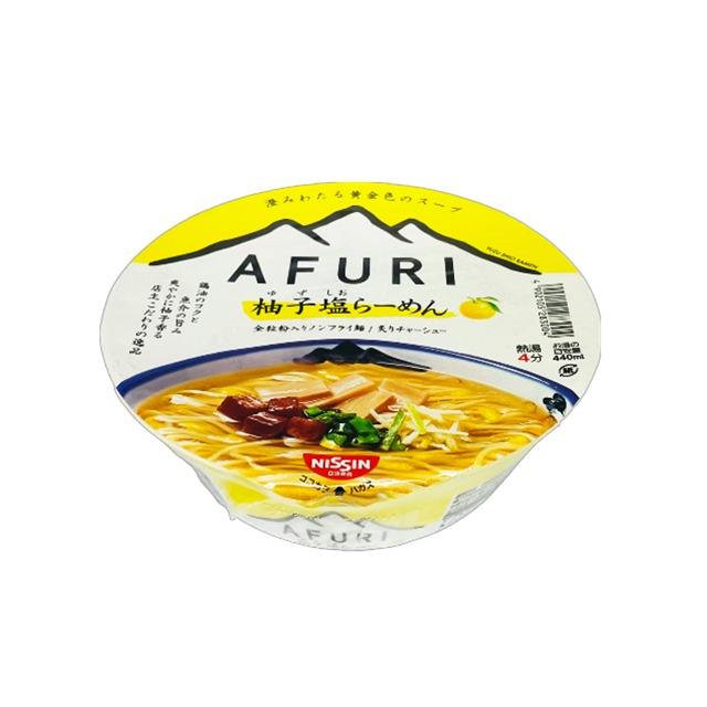 日清 AFURI柚子鹽味拉麵 92g 6個套裝