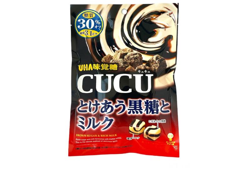 UHA味覺糖 CUCU 黑糖牛奶糖80g