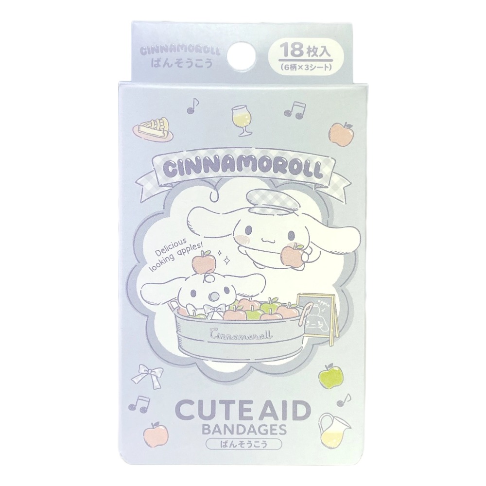 Santan CUTE AID 三麗鷗系列xDMX絆創膏 18入