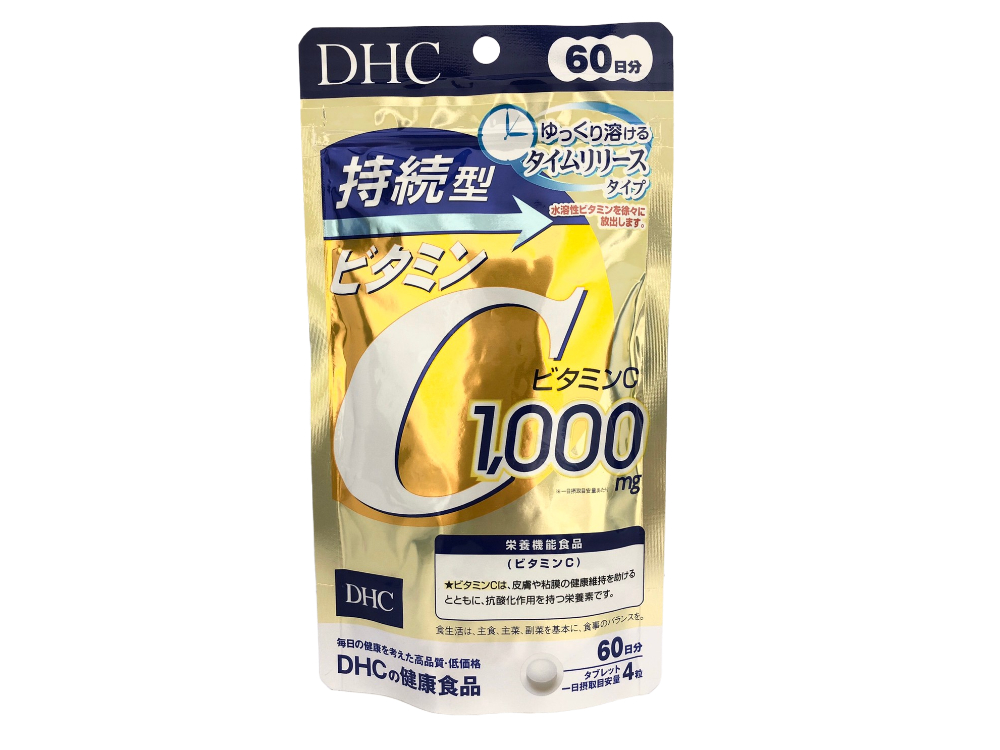 【6/30特賣】DHC 持續型維他命C 60天份 (240粒)
