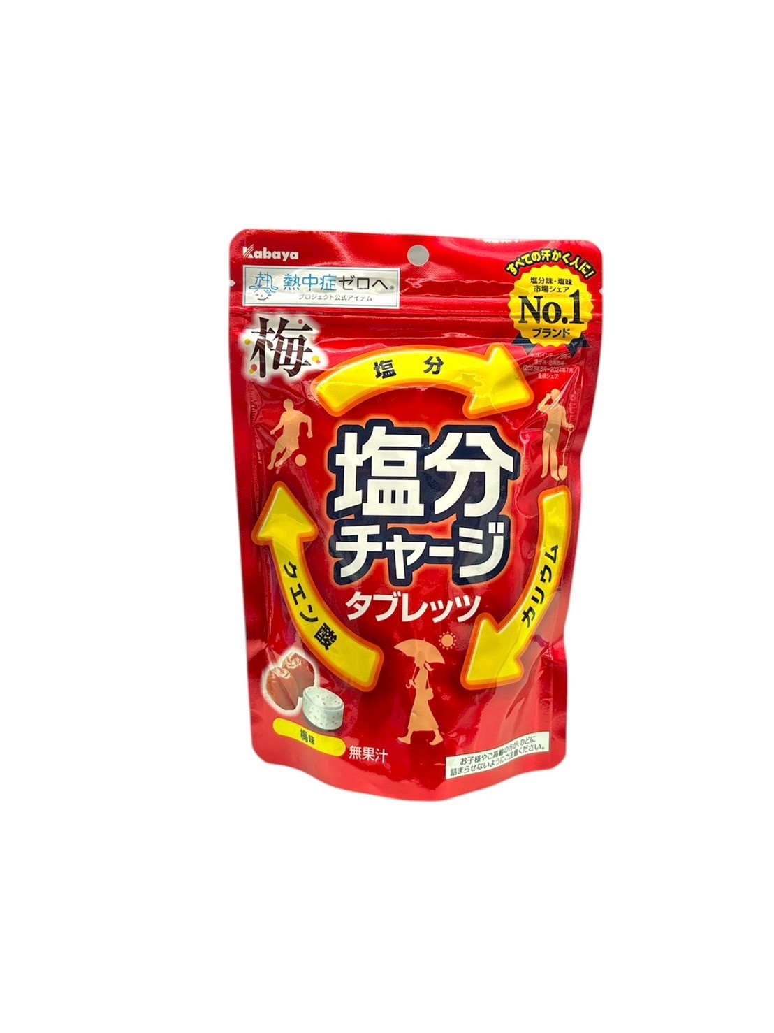 Kabaya 鹽分補充錠 81g