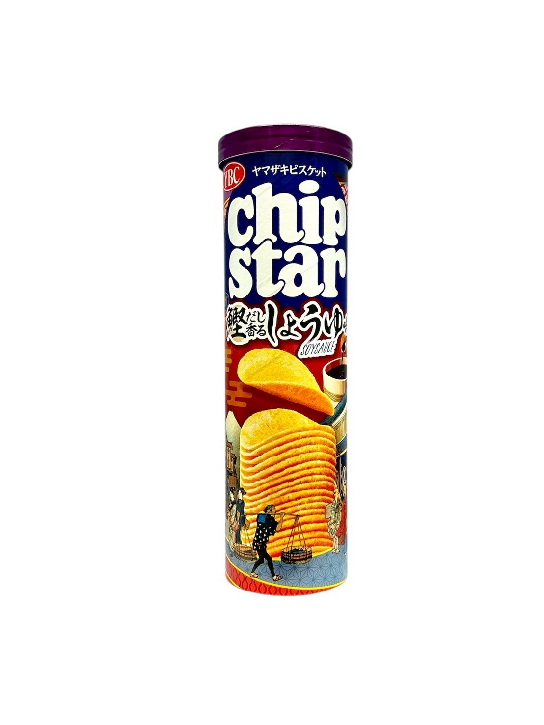 YBC Chip star 洋芋片L 鰹魚高湯醬油口味 105g